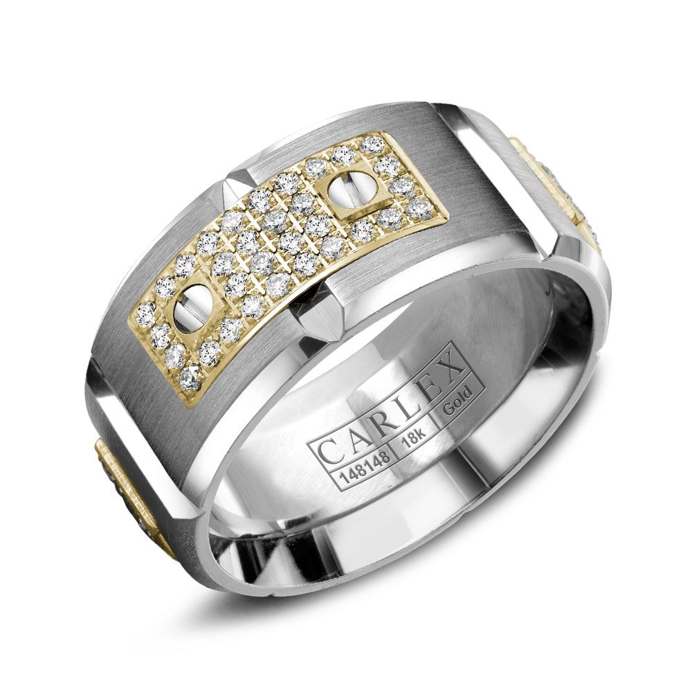 Carlex Mens Designer Ring